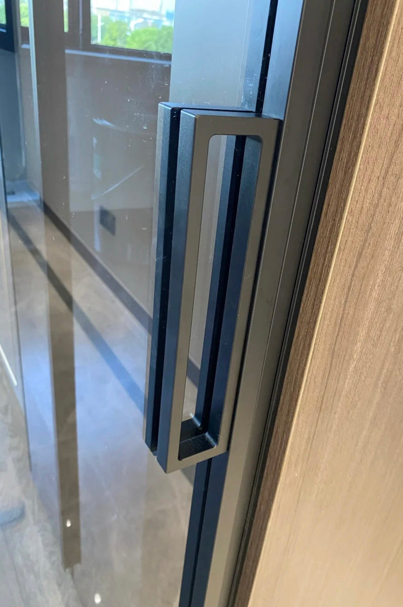 Frosted toughened glass soft-stop sliding door – Midea Homes