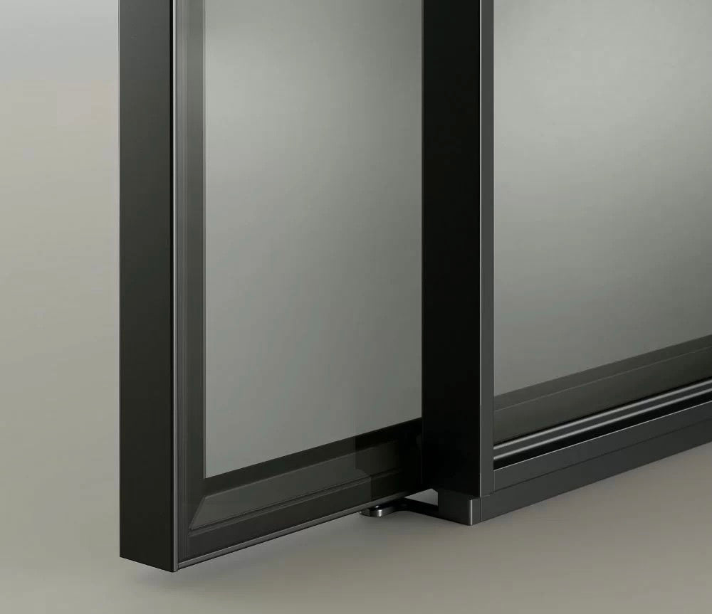 Frosted toughened glass soft-stop sliding door – Midea Homes