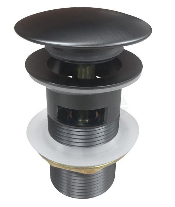 Gun Metal Pop-up Waste with Overflow – Midea Homes